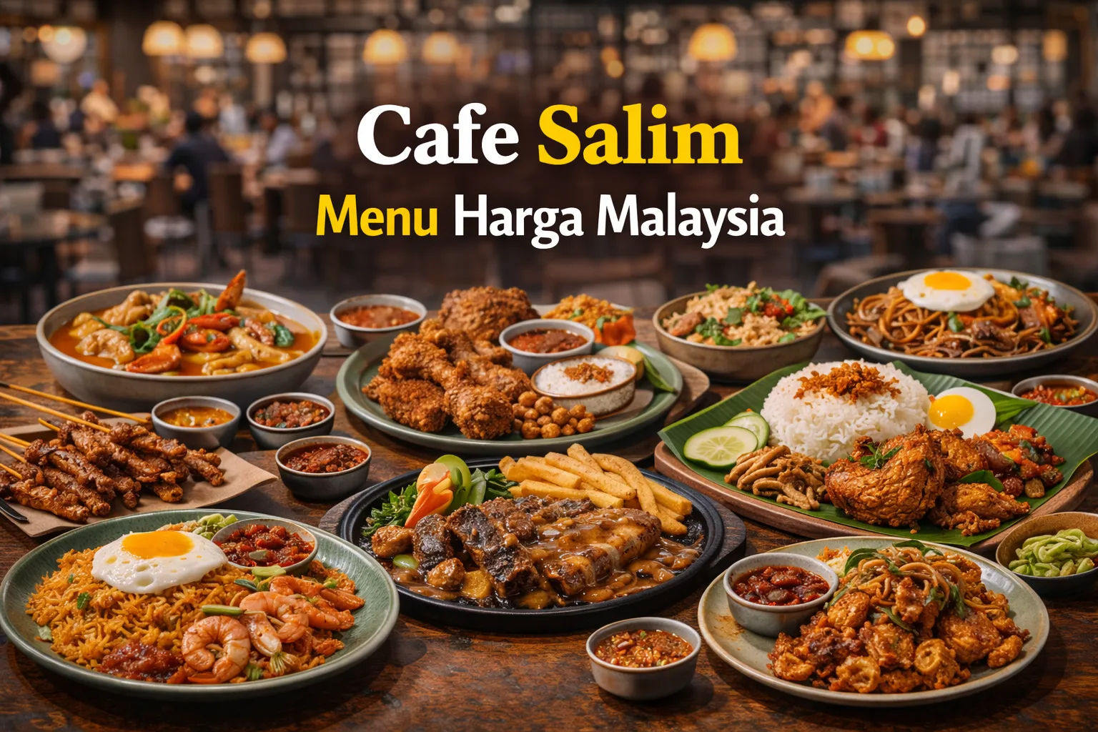 Cafe Salim Menu Malaysia – 2026 Harga Terkini