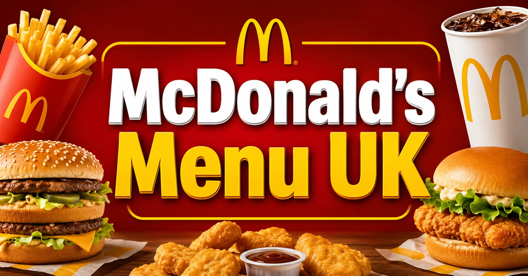 McDonald's Menu UK 2026 – Latest Prices & Deals